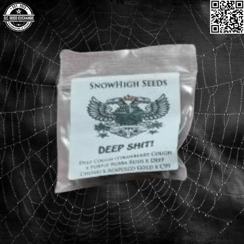SnowHigh Seeds Deep Shit (Deep Chunk x Purple Bubba Kush x Strawberry ...