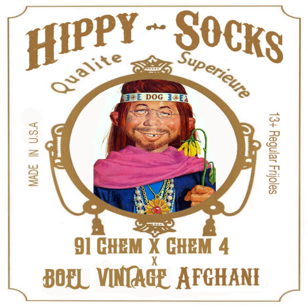 Hippy Socks ((91 Chem x Chem4) x BOEL Vintage Afghani) 13 Regular Seeds ...